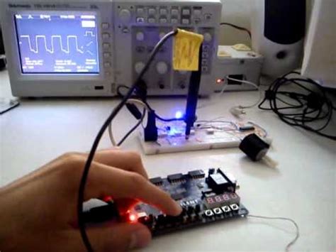 Señal PWM Control de velocidad Tarjeta BASYS2 Spartan 3E FPGA YouTube