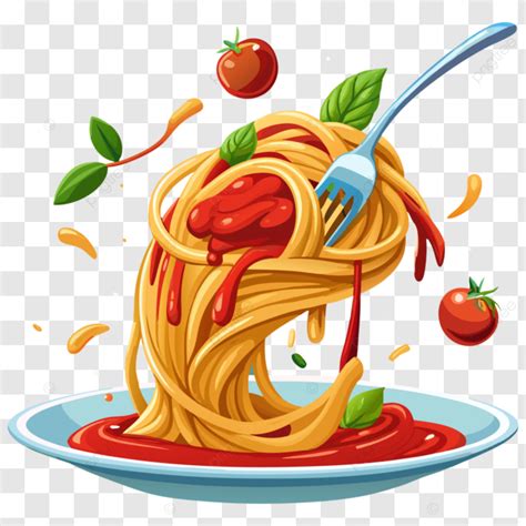 토마토와 바질을 곁들인 맛있는 스파게티 접시와 신선한 바질 잎 맛있는 접시 신선한 바질 토마토 Png 일러스트 및 이미지 에 대한 무료 다운로드 Pngtree