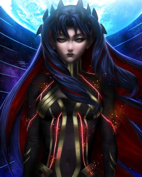 Space Ishtar Fgo By Dilohw On Deviantart