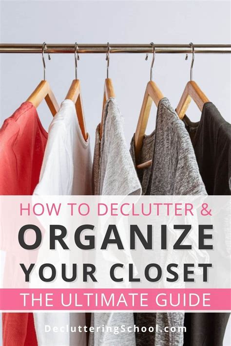 How To Declutter And Organize Your Closet The Ultimate Guide Artofit