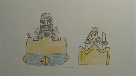 King And Princess Crown Crown Towers Skin Rclashroyale