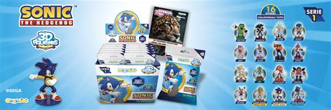 Rivista 3d Figurines Collection Sonic The Hedgehog Serie 1