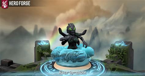 Raze Symbiote Made With Hero Forge
