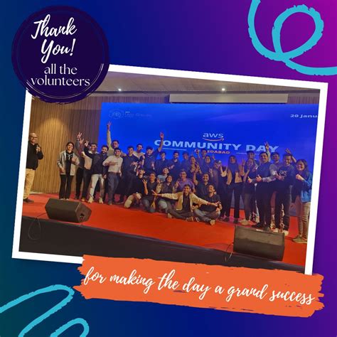 Aws Ahmedabad Community On Linkedin Aws Awscloud Awsugahm Awscommunity Awscommunityday