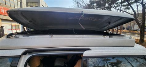 카니발4세대 일체형 루프박스 데얼스 아웃도어 전문 플랫폼