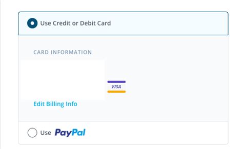 Editing Your Payment Method Udacity Support