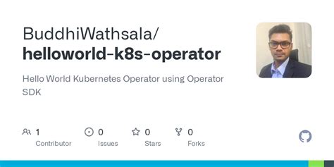 Github Buddhiwathsala Helloworld K8s Operator Hello World Kubernetes Operator Using Operator Sdk