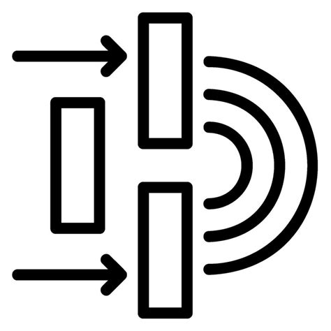 Diffraction Line Icon 28229132 Vector Art At Vecteezy