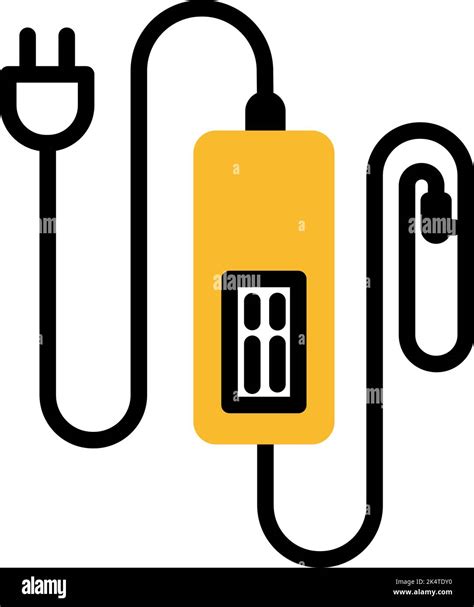 Pc Adapter Illustration Vector On A White Background Stock Vector