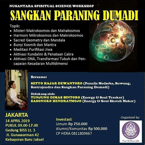 Sangkan Paraning Dumadi Jakarta Persaudaraan Matahari