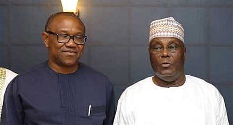 2019 Atiku Officially Confirms Peter Obi As Running Mate Full