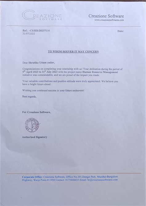 Shrutika Yadav On Linkedin Creazionesoftware