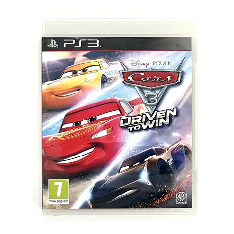 Disney Pixar Cars 3 Driven To Win Cib Ps3 Second Disc Oy