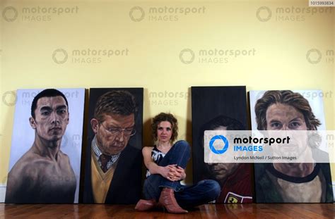 Jill Bradley Gbr Artist Of The New Masters Of Formula One Jill
