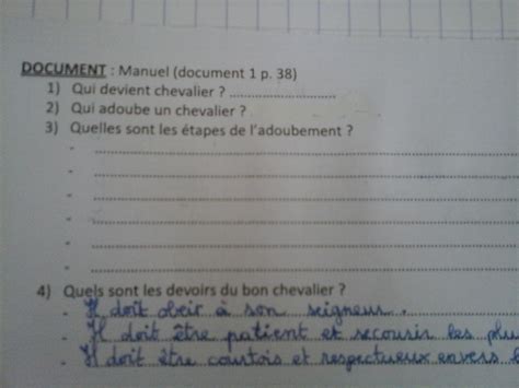 Salut Tout Le Monde S Il Vous Plait J Ai Un Devoir D Histoire Pour Demain C Est Sur Nosdevoirs Fr