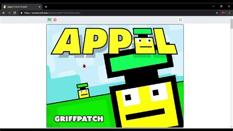 Scratch Playing Appel By Griffpatch Youtube
