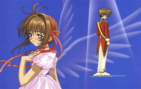 Card Captor Sakura Clamp Kinomoto Sakura Li Syaoran Scan