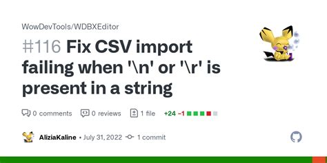 Fix Csv Import Failing When N Or R Is Present In A String By Aliziakaline · Pull Request