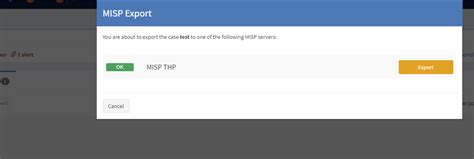 Bug Misp Thehive4 Exportonly And Exceptions Ignored In