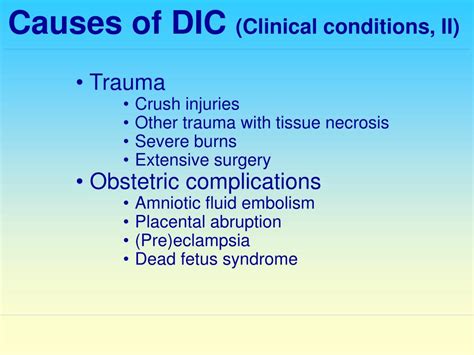 PPT Disseminated Intravascular Coagulation DIC PowerPoint Presentation ID 255951