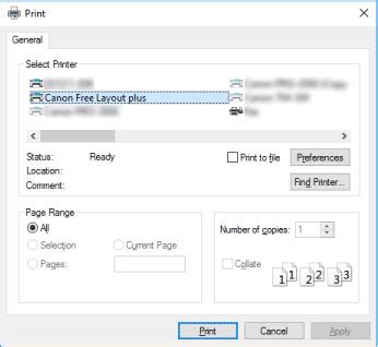Canon ImagePROGRAF Manuals Windows Software Free Layout Plus Guide Start From A Regular App