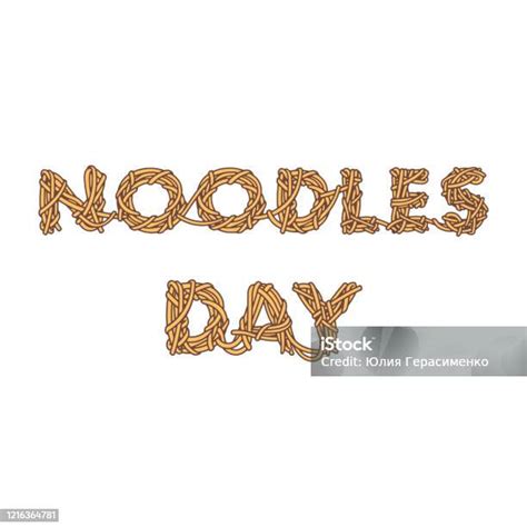국수 날 텍스트 국수 디자인입니다 그래픽 디자인에 대한 벡터 일러스트 레이션 템플릿 국수 벡터 일러스트흰색 배경에 격리 0명에