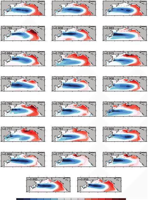 The Pdo Spatial Pattern The Leading Eof Of The North Pacific Ssta In