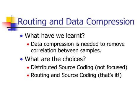 Ppt On The Interdependence Of Routing And Data Compression In Multi Hop Sensor Networks
