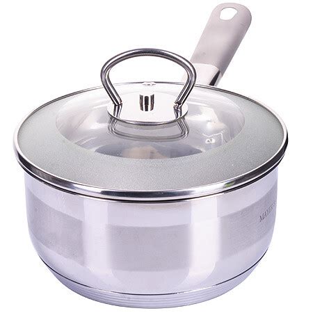 Ковш кухонный с крышкой MayerBoch 05560591: купить за 1580 руб в ...