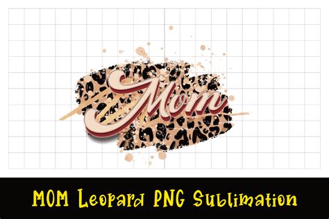 Mom Vintage Leopard Sublimation PNG Graphic By StudioDigitalStore Creative Fabrica