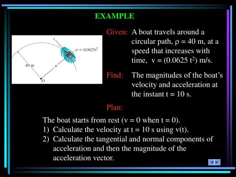 PPT CURVILINEAR MOTION NORMAL AND TANGENTIAL COMPONENTS PowerPoint Presentation ID