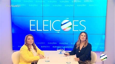 Giselle Marques Candidata Ao Governo De Ms é Entrevistada Na Tv