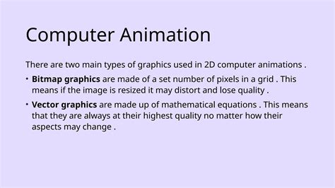 Chapter1pptx 2d Animation Pptx Computer Animation