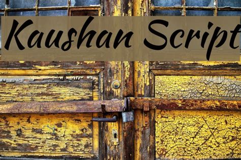 Kaushan Script Font