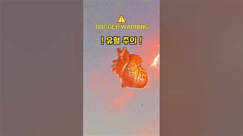 ⚠️시청 주의⚠️ 근데 내 심장은 보이지 않아 👀 Youtube