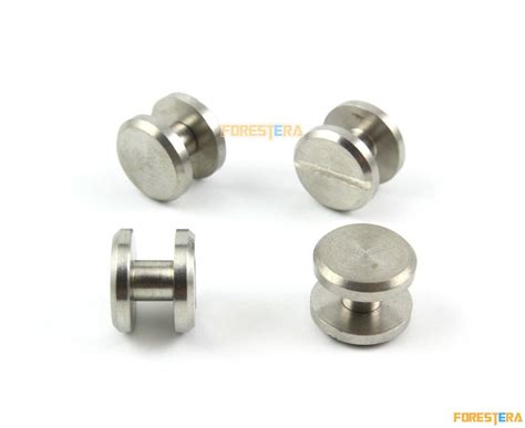 20 Set 104mm 304 Stainless Steel Rivet Chicago Screw For Leather Craft