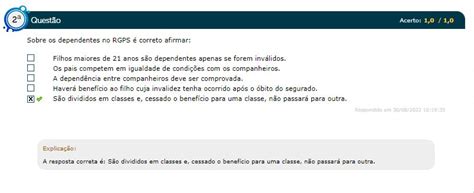 Sobre Os Dependentes No Rgps é Correto Afirmar Legislação Fiscal