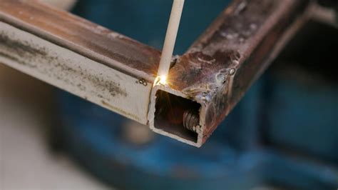 Closeup Of Welding Torch Igniting Premium Ai Generated Image