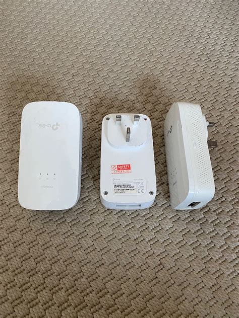 3 X Tp Link Av2000 2port Gigabit Powerline Adaptors Computers And Tech Parts And Accessories