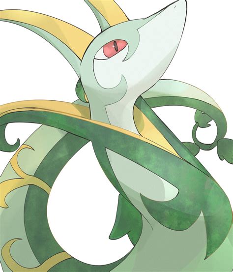 Serperior Pokemon Drawn By Soke Sa Danbooru
