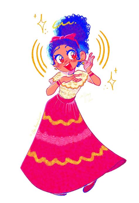 Encanto Dolores Madrigal Personajes Disney Personajes De Anime