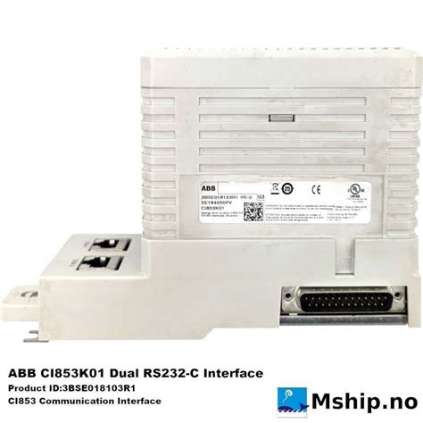 Abb Ci853k01 Dual Rs232 C Interface