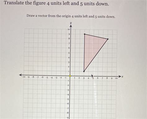 Solved Translate The Figure 4 Units Left And 5 Units Down Draw A