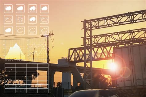 일출 아침 배경 그래프와 차트로 일기 예보 기호 데이터 프레 젠 테이 션 가까이 옴에 대한 스톡 사진 및 기타 이미지 가까이 옴 가능한 감시 Istock