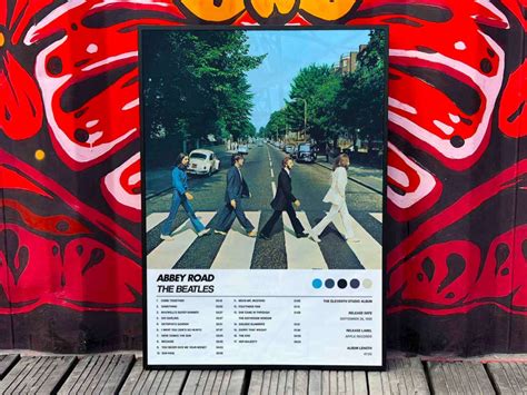 The Beatles Abbey Road Album Cover Poster 6