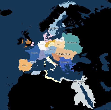 Ck3 Post “hre” Collapse Bavaria Used To Own Walachia Tuscany And Rome Were Once The Same Thing