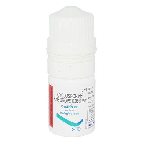 Buy CYCLISIS PF Eye Drops 5ml Online At Upto 25 OFF Netmeds