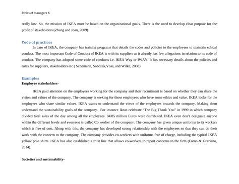Ikea Corporate Social Responsibility And Ethical Analysis