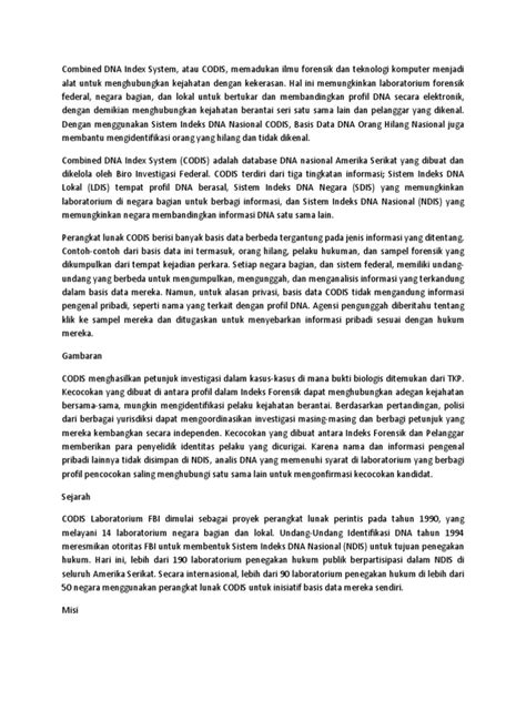Combined Dna Index System Pdf