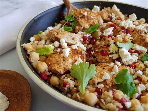 Moroccan Chicken And Couscous Skillet Hint Of Healthy